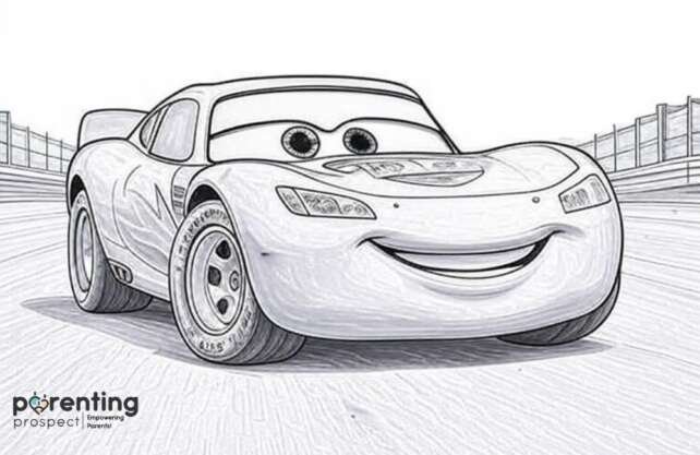 20 Free Printable McQueen Cars Coloring Pages